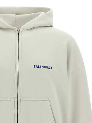 Balenciaga Back' Fleece Hoodie