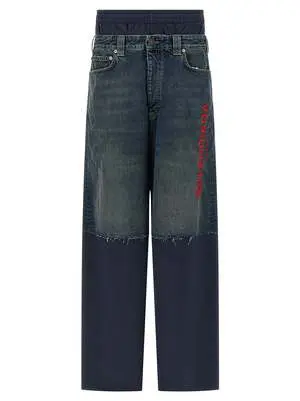 Balenciaga Logo Jeans For Men