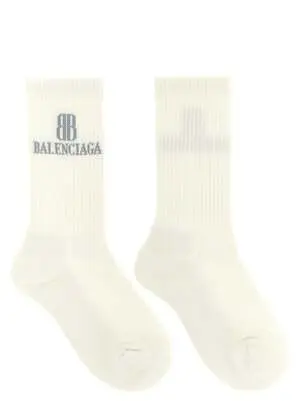 Balenciaga Nano Bb Socks - White