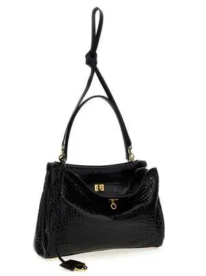 Balenciaga Rodeo M' Handbag - Black