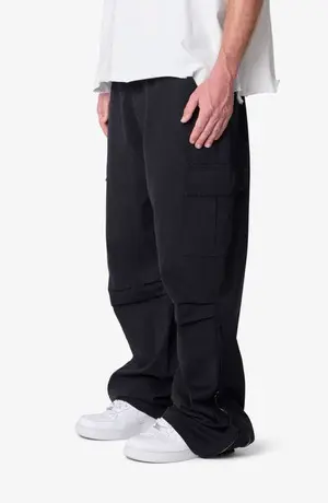 Mnml Ultra Baggy Cotton Ripstop Cargo Pants