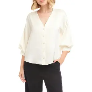 Karen Kane Button Up Blouses