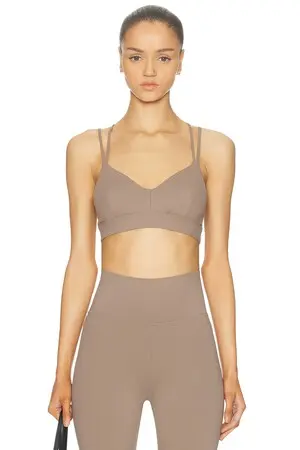 NORBA Strappy Bralette In Beige
