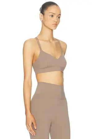 NORBA Strappy Bralette In Beige