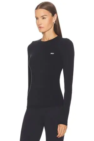 SET ACTIVE Airluxe Breathe Long Sleeve Tee
