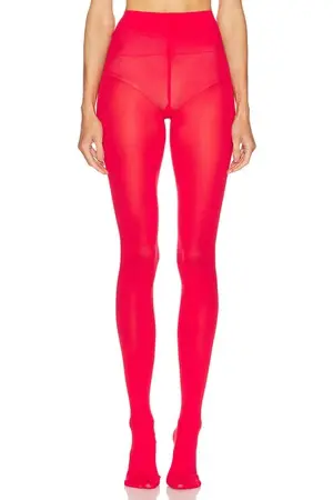 Swedish Stockings Olivia Premium Tights - Sharp Red