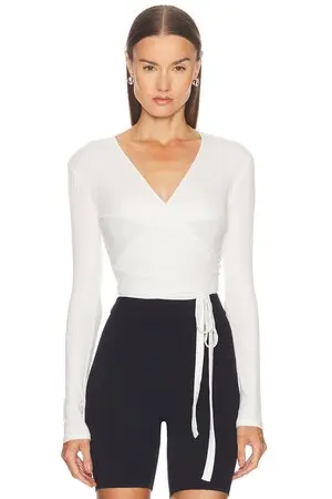 NORBA Wrap Top - White