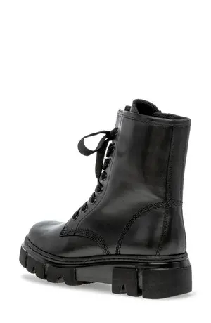 Gabor Leather Combat Boots
