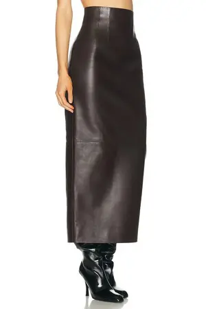 Khaite Loxley Skirt - Mud