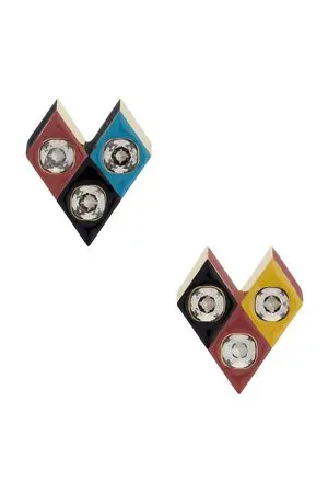 Enamel Earrings