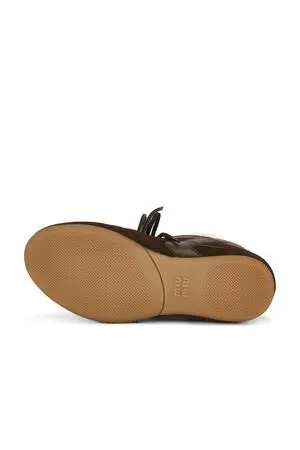 Miu Miu Nylon & Ayers Sneaker - Moro