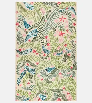 LES-OTTOMANS Embroidered Cotton Tablecloth