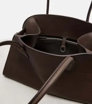 THE ROW Margaux Medium Leather Tote Bag