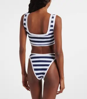 SAME Grace Striped Bikini Bottom