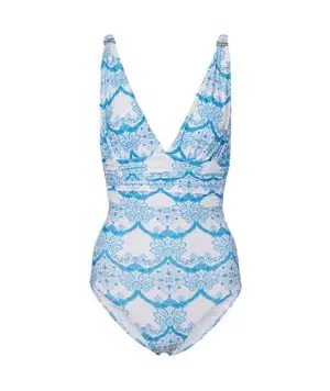 Melissa Odabash Panera Printed One-piece Swimsuit