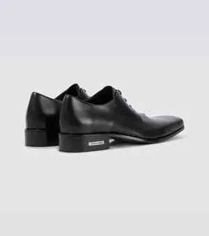 Balenciaga Concorde Leather Derby Shoes