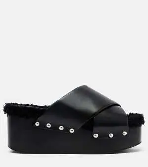 Le Monde Beryl Leather Sandals