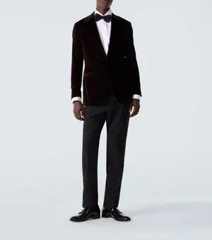 Thom Sweeney Cotton Velvet Blazer