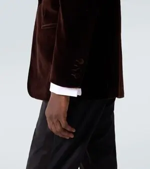 Thom Sweeney Cotton Velvet Blazer
