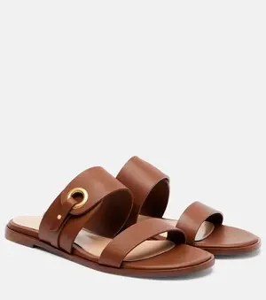 GIANVITO ROSSI Leather Sandals