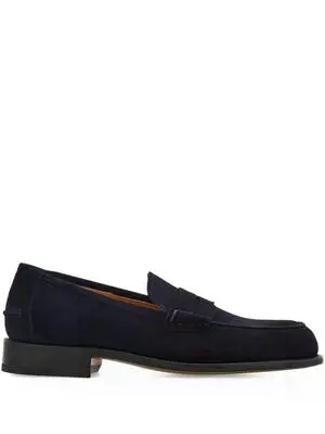 FERRAGAMO Tramezza Velvet Loafers