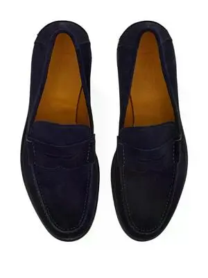 FERRAGAMO Tramezza Velvet Loafers