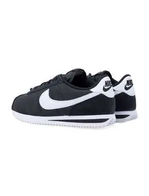 Nike Cortez Sneakers With Suede Inserts - Black