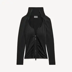 Balenciaga Bra Cup Zip-up Jacket
