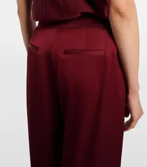 Simkhai Kyra Satin Wide-leg Pants