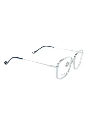EYEPETIZER Square Frame Eyeglasses - Silver