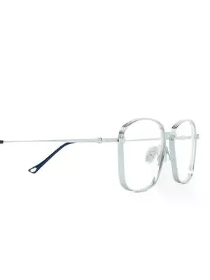 EYEPETIZER Square Frame Eyeglasses - Silver