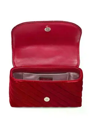 JIMMY CHOO Small Curve Cross Body Bag - Red