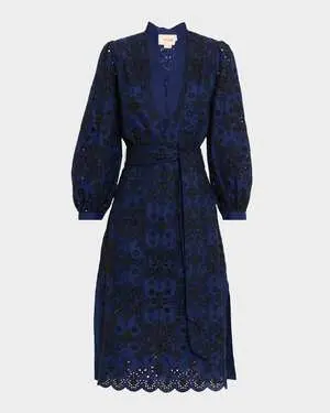Figue Embroidered Day Dresses