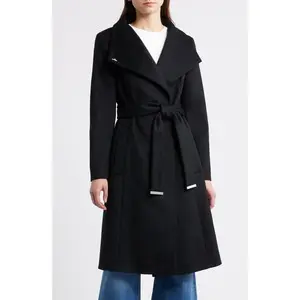 BOSS Calegan Wool & Cashmere Wrap Coat