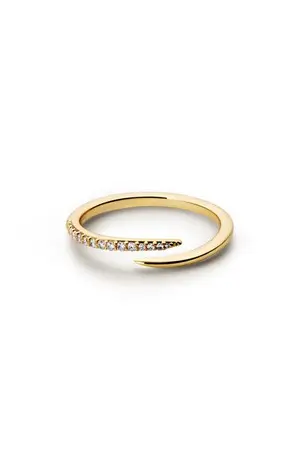 ANA LUISA Oren Cubic Zirconia Bypass Ring