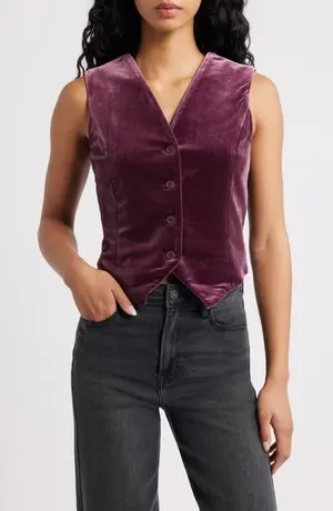 Vero Moda Shanna Velvet Vest
