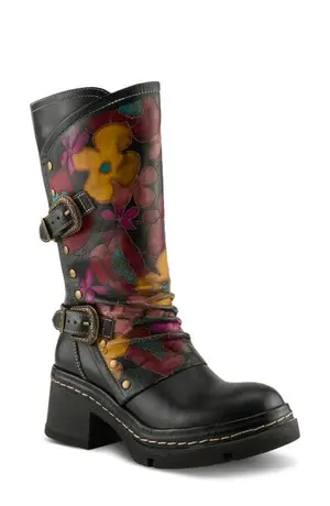 Spring Step Shoes Chunky Boots For Women