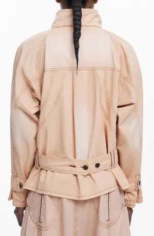 Desigual Belted Cotton Jacket