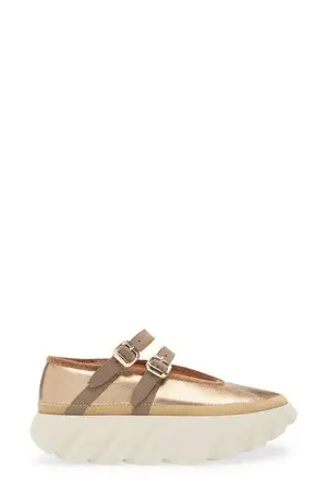 4CCCCEES Tura Ballet Platform Loafer - Brass