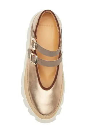 4CCCCEES Tura Ballet Platform Loafer - Brass