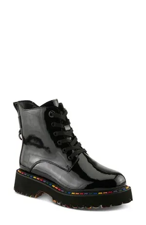 Spring Step Shoes Combat Boots For Women