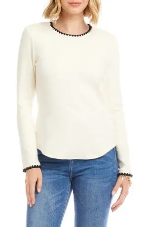 Karen Kane Shirt Tail Hem T-shirts For Women