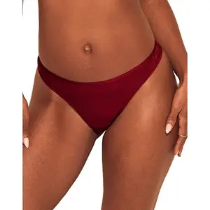 ADORE ME Hariette Thong Panties - Dark Red