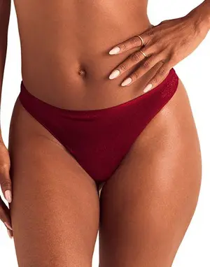 ADORE ME Gianina Cheeky Panties - Dark Red