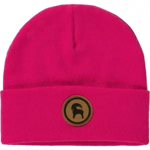 BACKCOUNTRY Patch Goat Beanie - Pink Glo