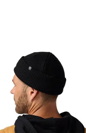 BACKCOUNTRY Capra Rolled Beanie - Black