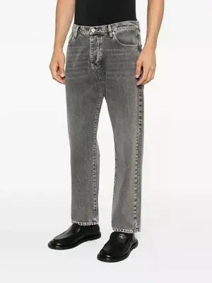 AMARANTO Logo-patch Jeans