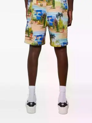 LES BENJAMINS Printed Shorts