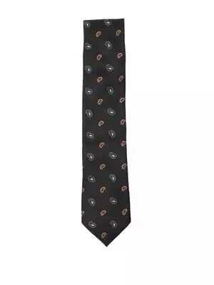 Zegna Silk Neck Tie - Black