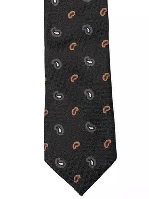 Zegna Silk Neck Tie - Black